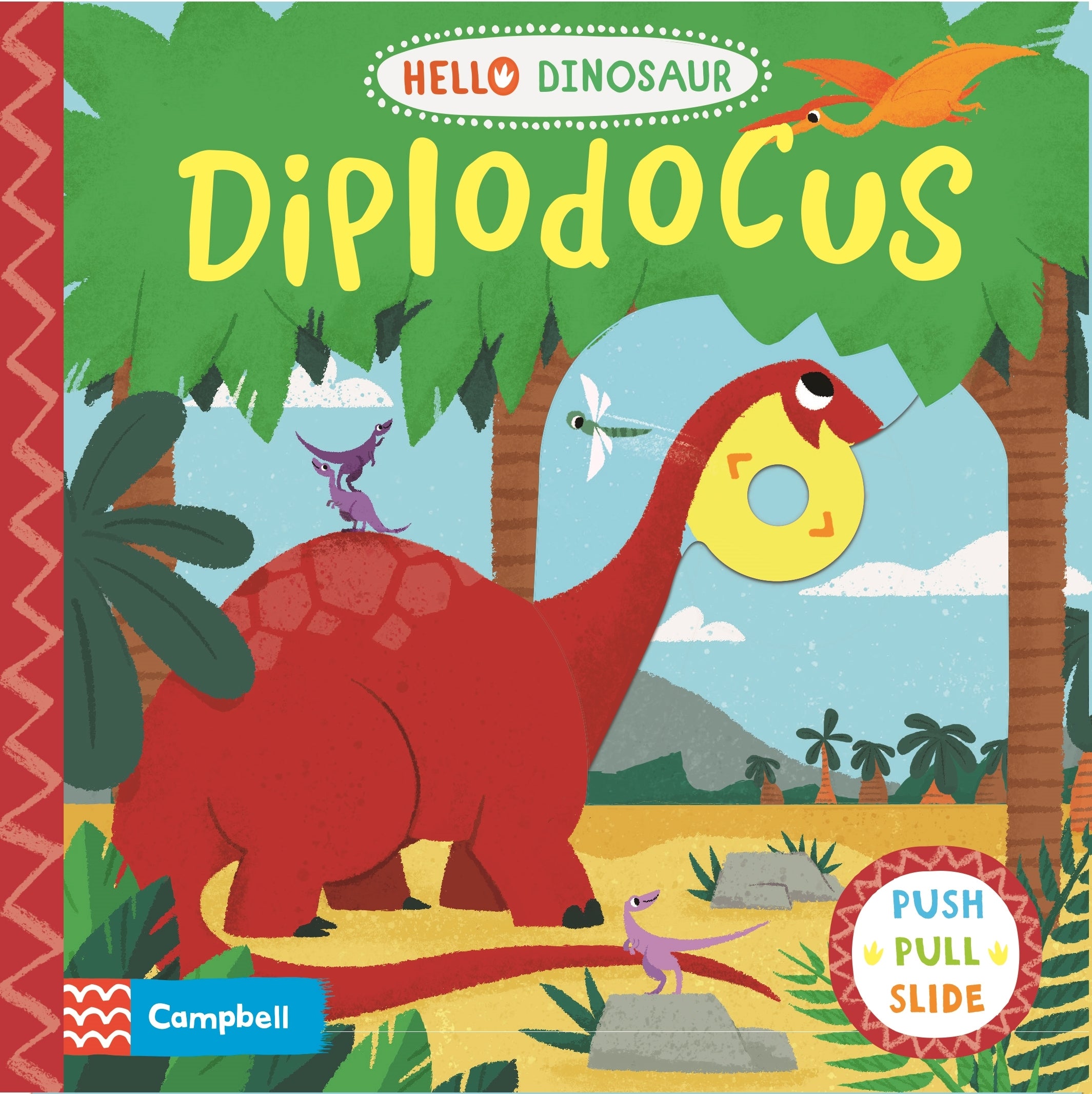 Diplodocus: A Push, Pull and Slide Book – IQM Store